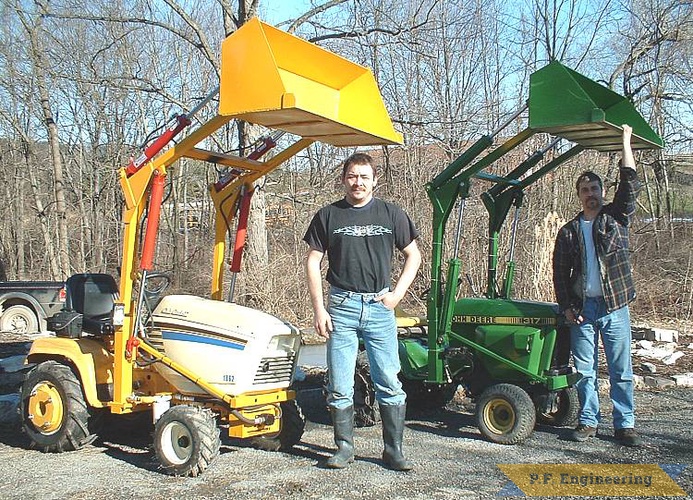 Garden Tractor Front End Loader Kits | Fasci Garden