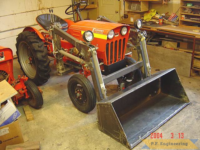 P.F. Engineering Do It Yourself Plans — Front-end Loader Plans