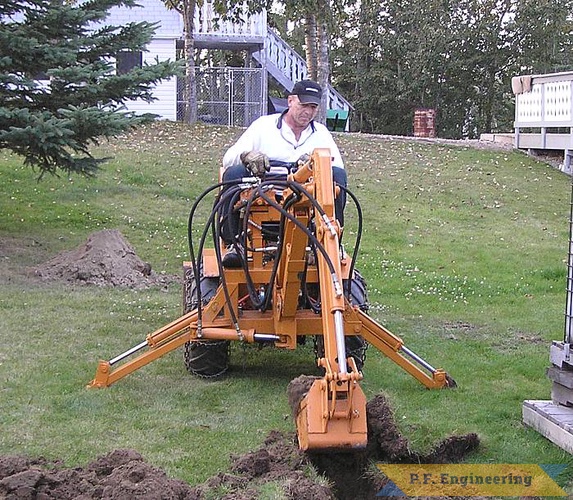 P.F. Engineering — Do-it-yourself Plans — Gallery - Tractor