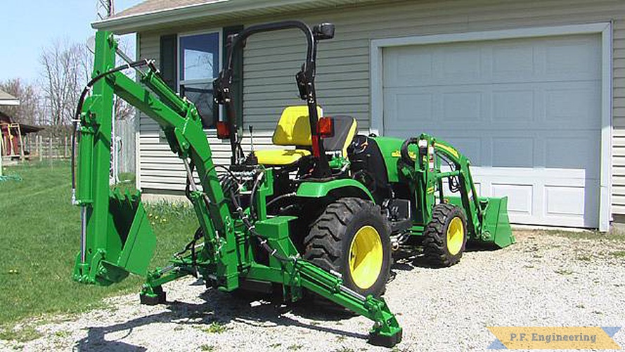 P.F. Engineering — Do-it-yourself Plans — Gallery - Micro Hoe