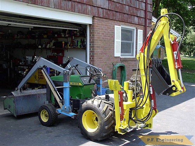 P.F. Engineering — Do-it-yourself Plans — Gallery - Tractor