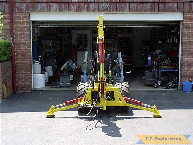 P.F. Engineering — Do-it-yourself Plans — Gallery - Micro Hoe