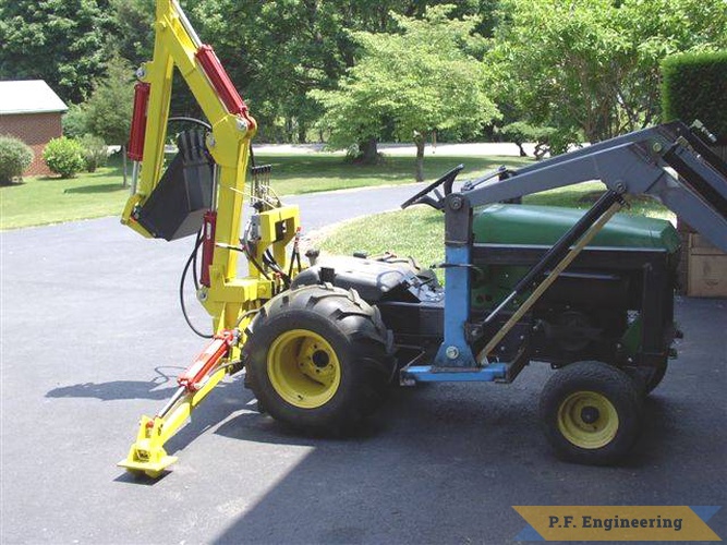 P.F. Engineering — Do-it-yourself Plans — Gallery - Micro Hoe