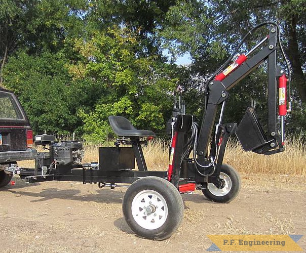 P.F. Engineering — Do-it-yourself Plans — Gallery - Backhoe
