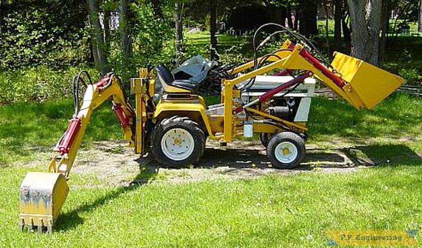 P.F. Engineering — Do-it-yourself Plans — Gallery - Backhoe