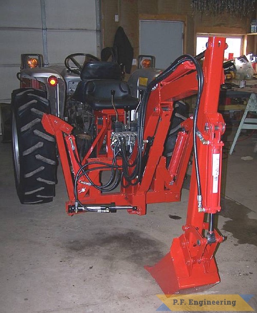 P.F. Engineering — Do-it-yourself Plans — Gallery - Micro Hoe